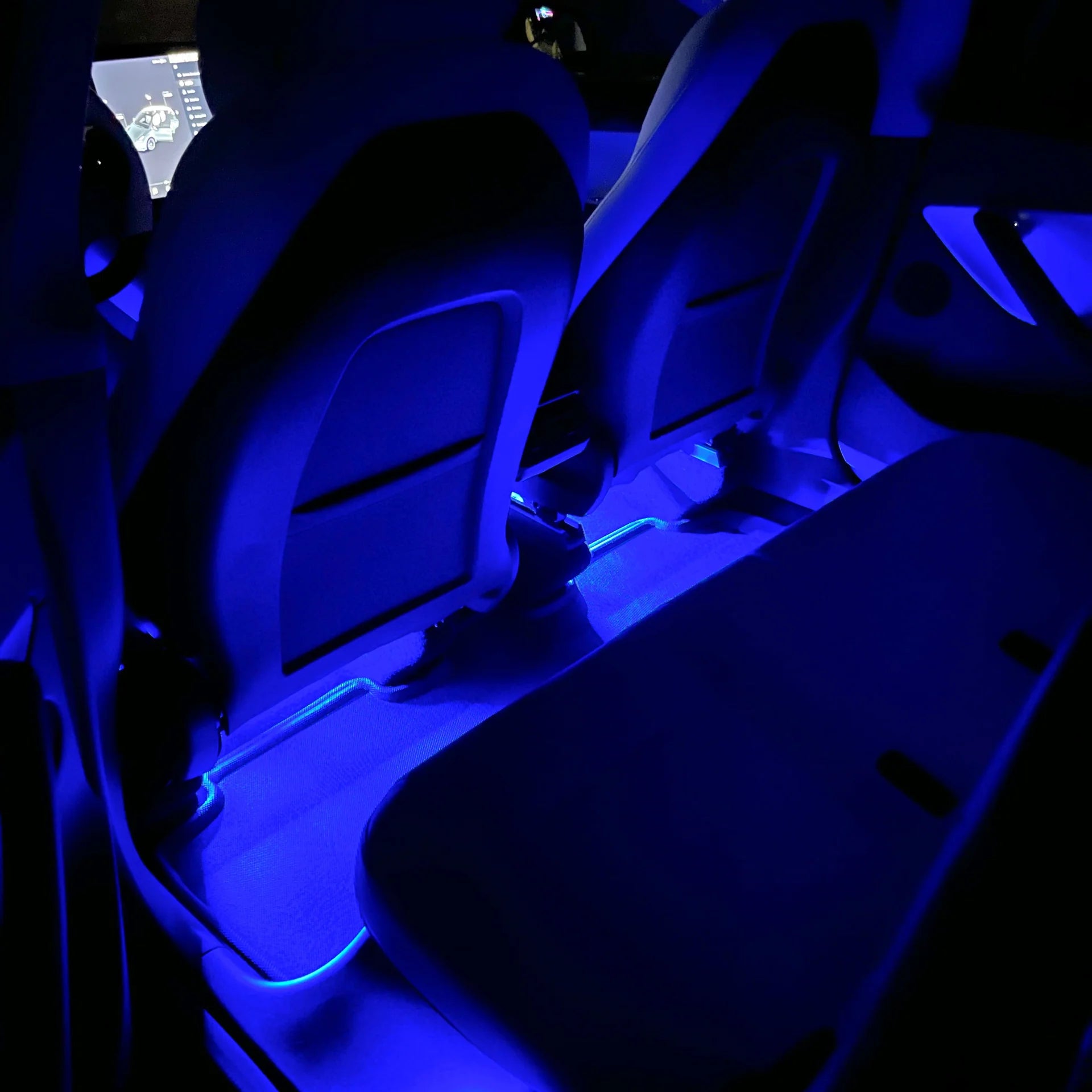 Led borði undir sæti, alhlíða